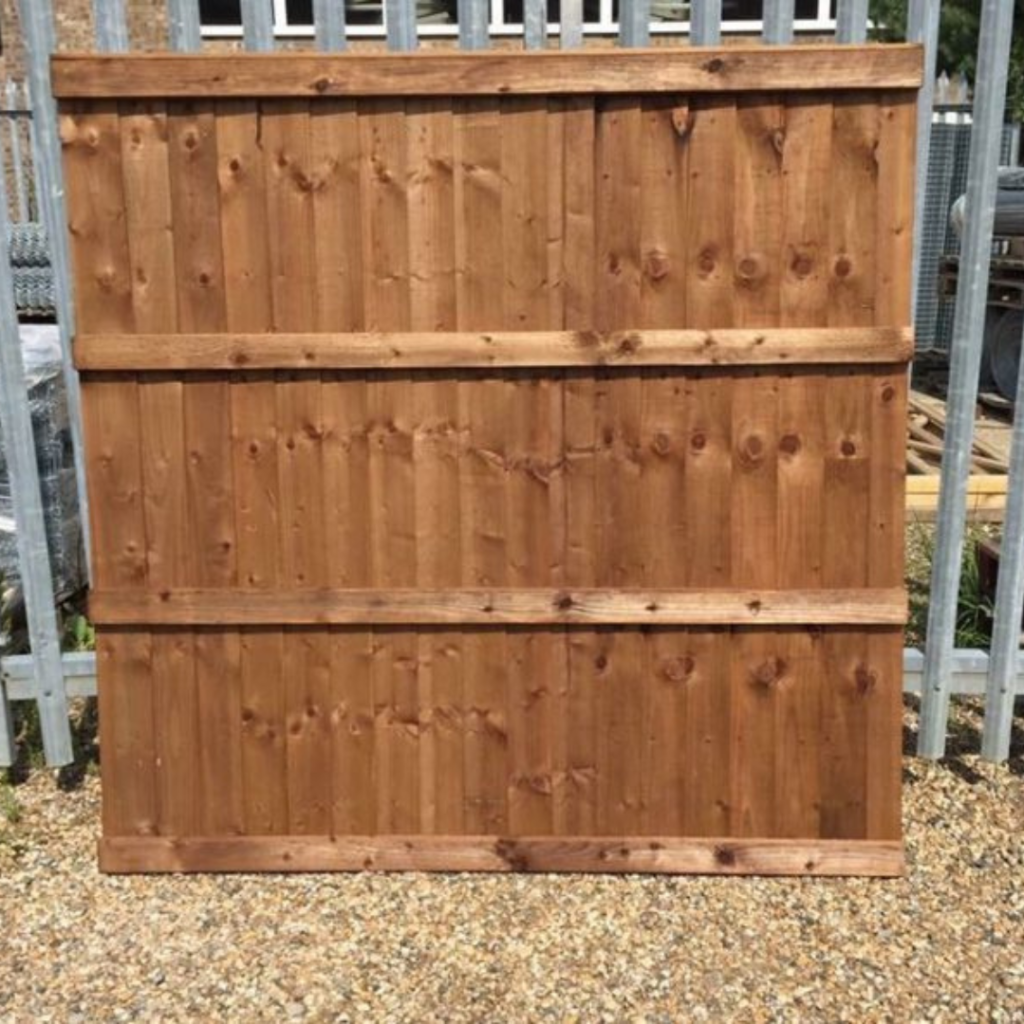 Trade Style Closeboard Panels - Brown Pressure Treated - Chase Timber ...